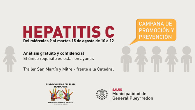 prevencionhepatitisc | Sitio Oficial del Municipio de General Pueyrredon